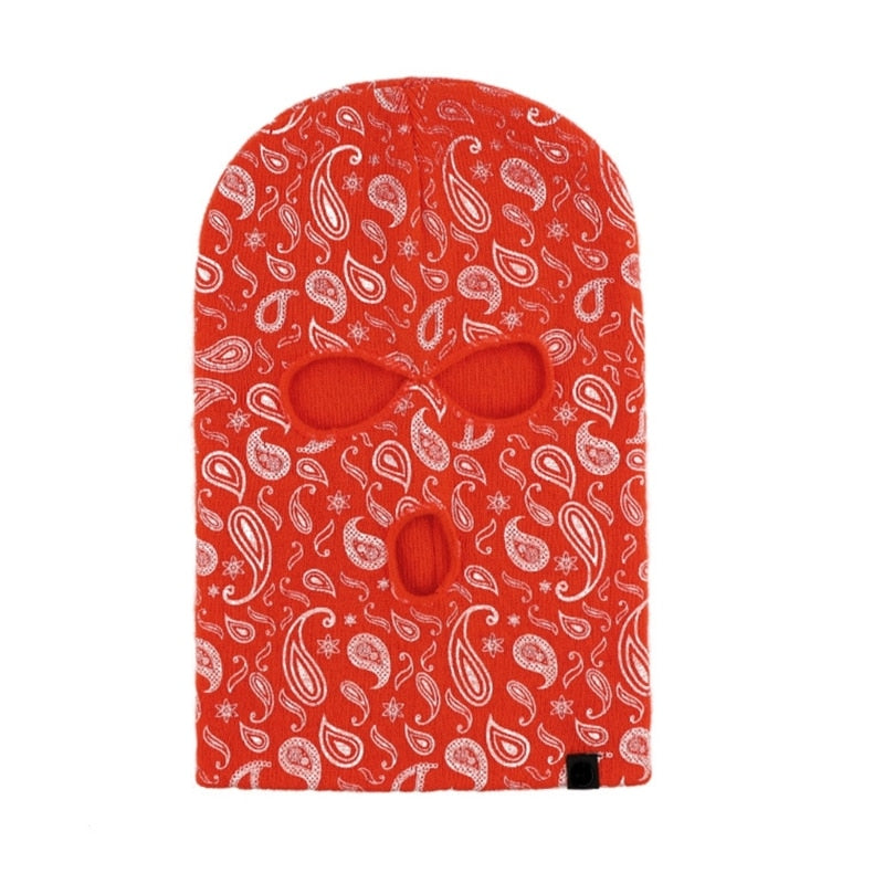 Red bandana balaclava | Balaclava World | BalaclavaWorld